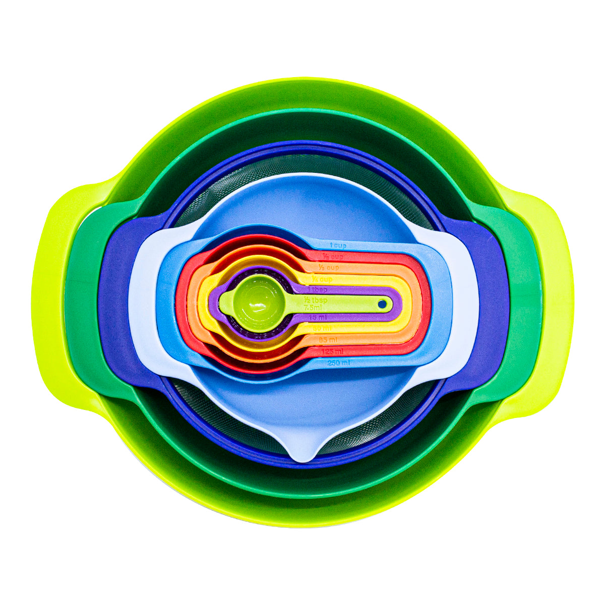 LeTotonCasa | Set Rainbow Smart De 10 Piezas