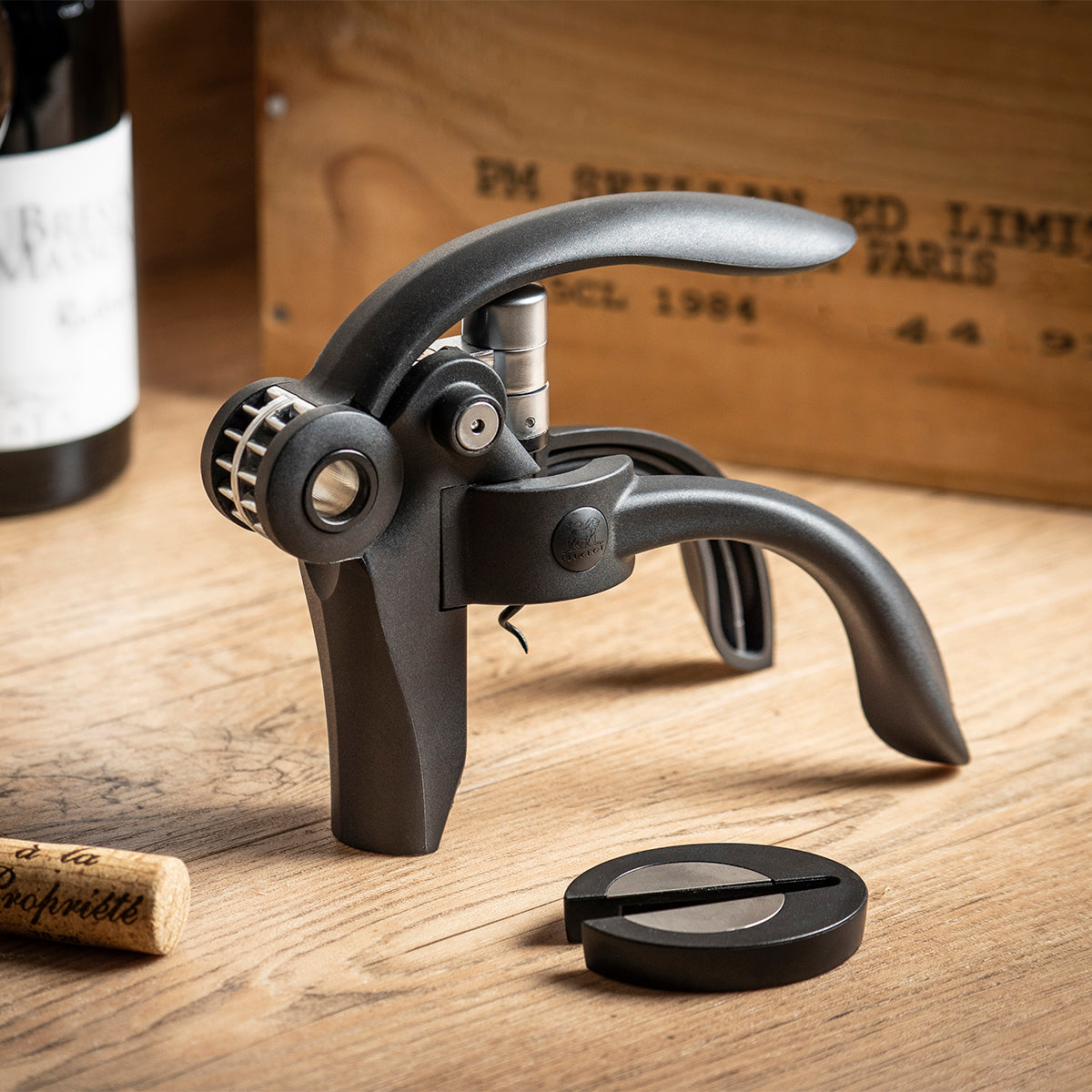 LeTotonCasa | Set Sacacorcho De Vino Peugeot Baltaz Dark